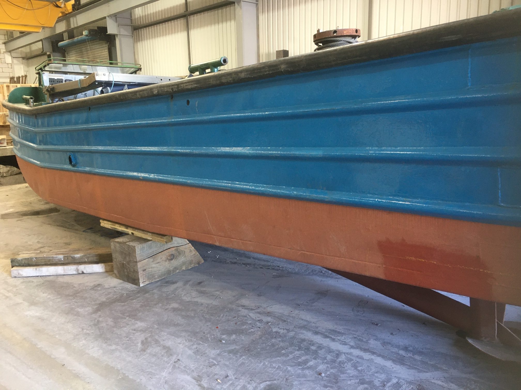 Timber & Metal Hulls - Blastit Ltd